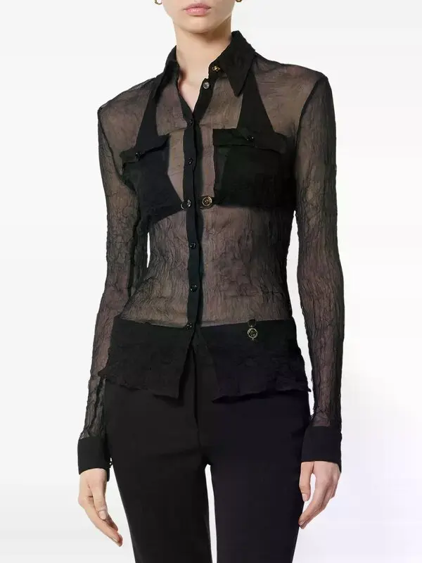 Versace Silk Crêpe Shirt