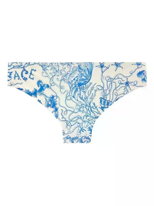 Versace Underwater Barocco Bikini Bottoms