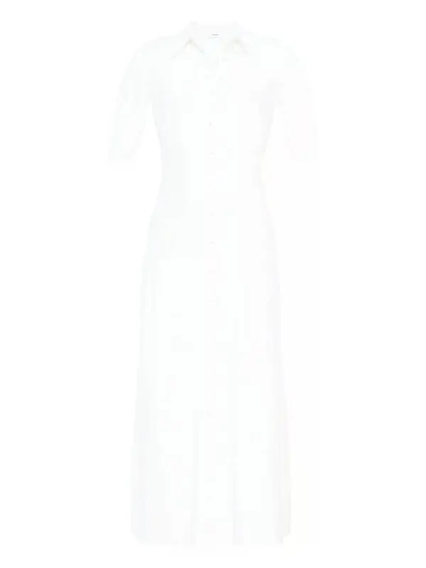 Adam Lippes Fenwick Midi Dress - White