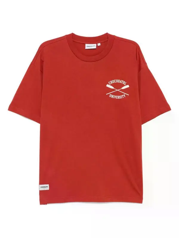 CHOCOOLATE Logo-print T-shirt - Orange