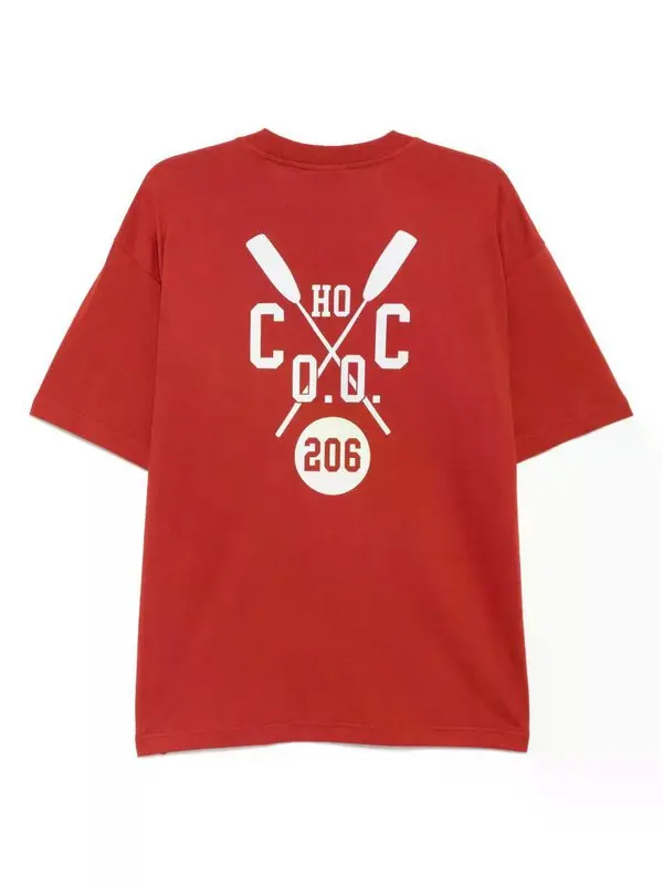 CHOCOOLATE Logo-print T-shirt - Orange