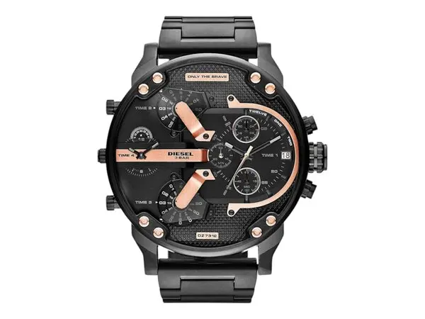 DIESEL Mr. Daddy Watch - Stainless Steel