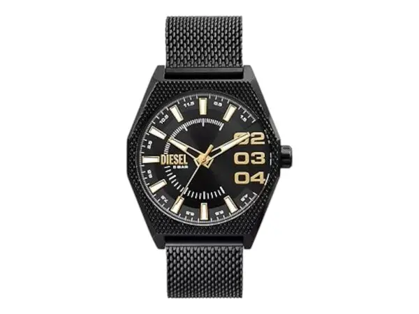 DIESEL Mesh Strap Watch - Stainless Steel