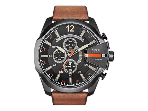 DIESEL Mega Chief Chronograph Watch - Stainless Steel