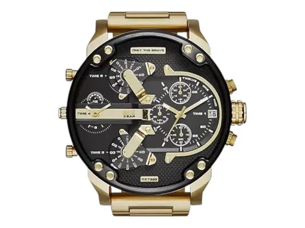 DIESEL Mr. Daddy Watch - Stainless Steel