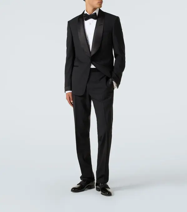 TOM FORD Wool-blend Tuxedo - Black