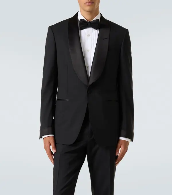 TOM FORD Wool-blend Tuxedo - Black
