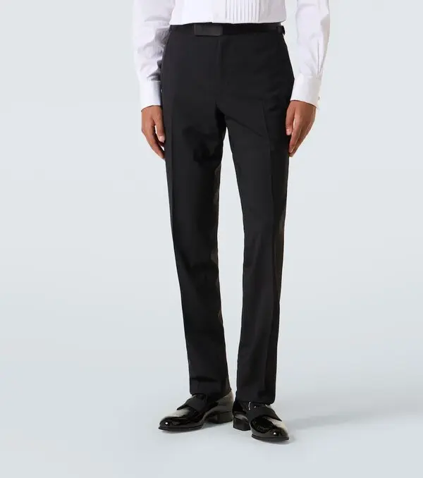 TOM FORD Wool-blend Tuxedo - Black