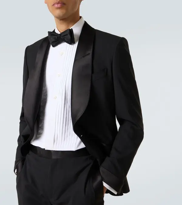 TOM FORD Wool-blend Tuxedo - Black
