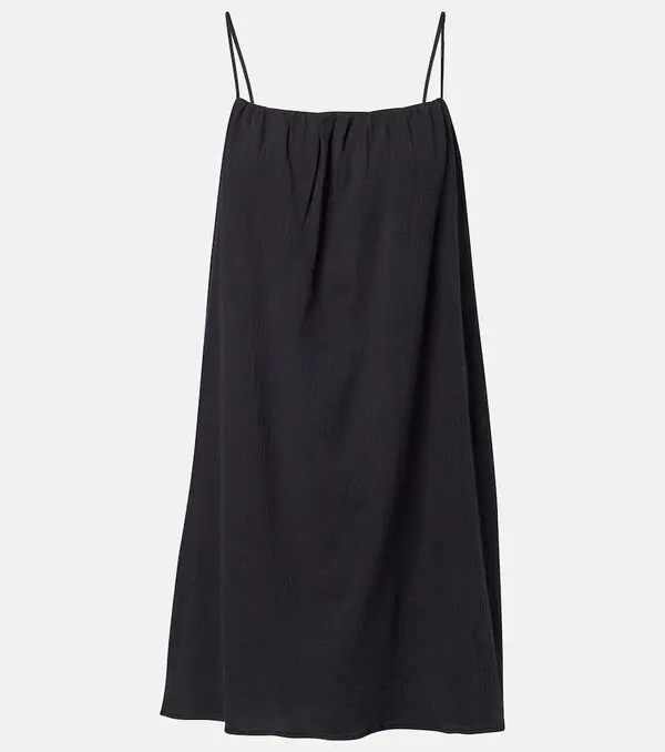 Heidi Klein Salis Cotton Beach Dress - Black