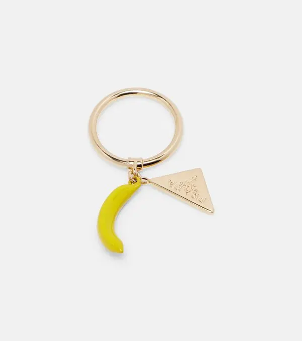 Prada Logo Ring - Gold