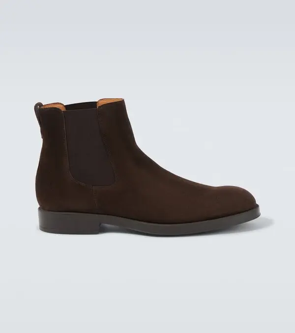 TOD'S Suede Chelsea Boots