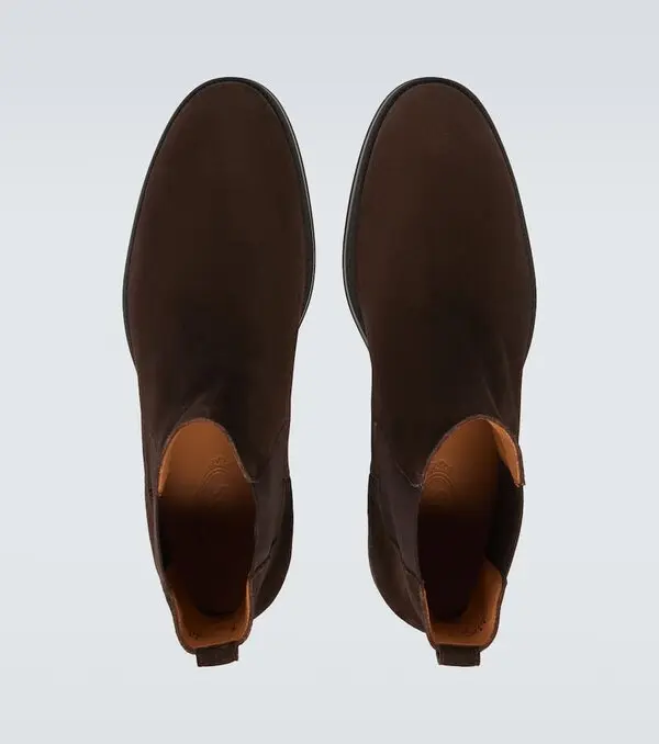 TOD'S Suede Chelsea Boots