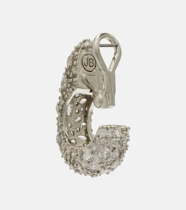 JENNIFER BEHR Crystal-embellished Hoop Earrings