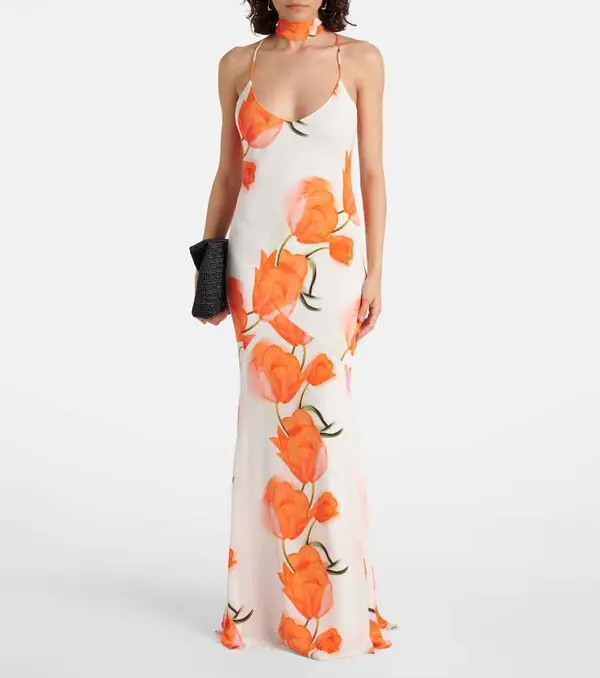 ALEXANDRA MIRO Isla Floral Gown