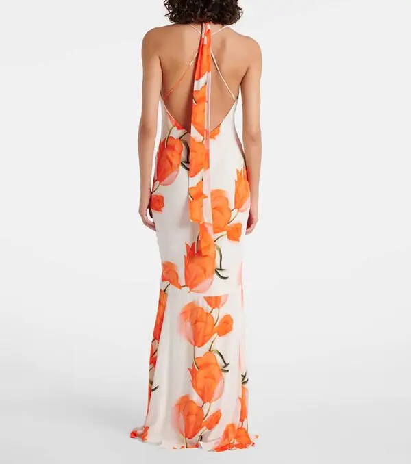 ALEXANDRA MIRO Isla Floral Gown