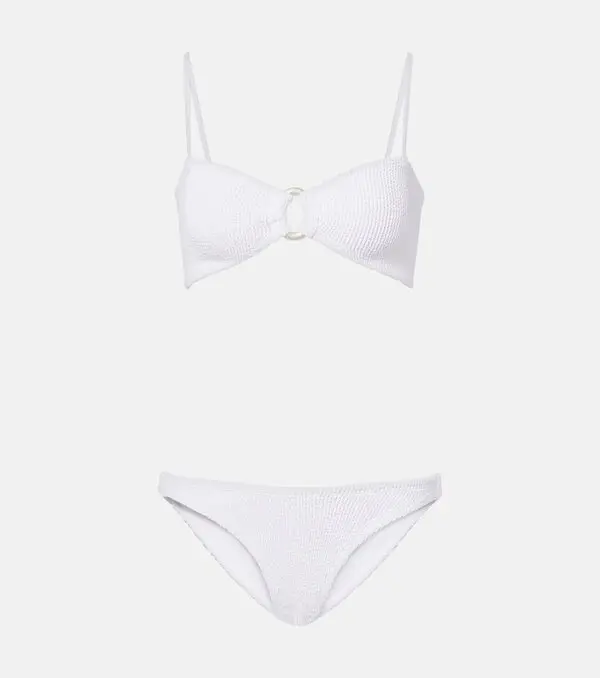Hunza G Misty Bikini - White