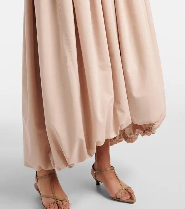 Simkhai Pfeiffer Polka-dot Midi Dress - Beige