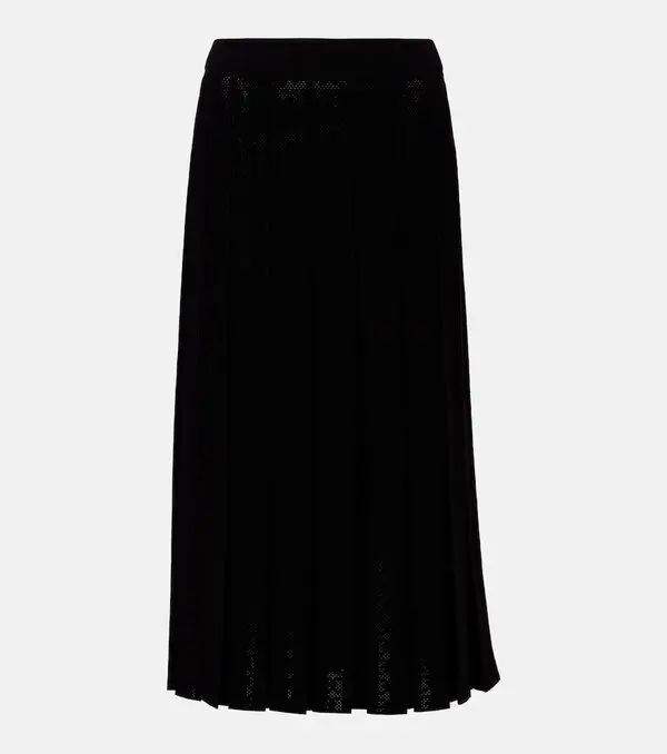 Tory Burch Pleated Midi Skirt