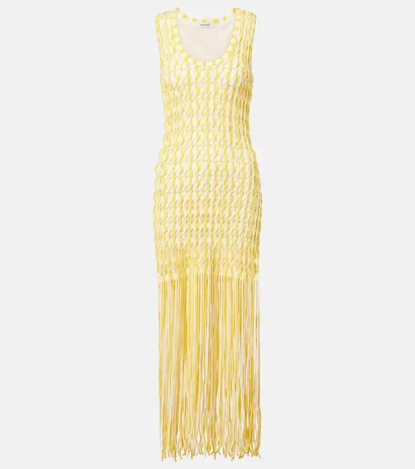 Simkhai Sonia Knitted Midi Dress