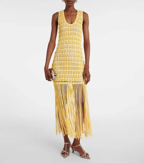 Simkhai Sonia Knitted Midi Dress