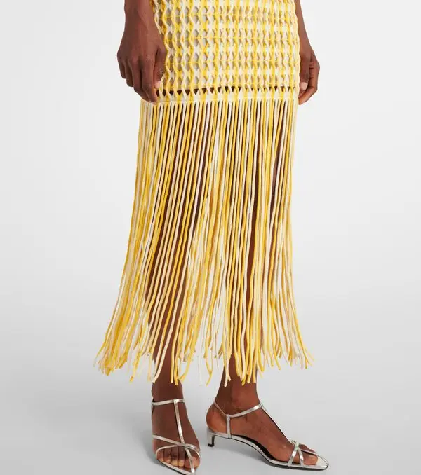 Simkhai Sonia Knitted Midi Dress