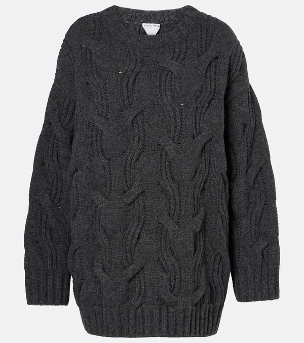 Bottega Veneta Cable-knit Wool Sweater