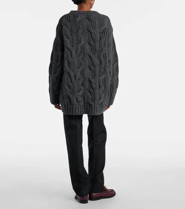 Bottega Veneta Cable-knit Wool Sweater