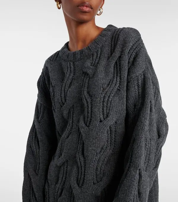 Bottega Veneta Cable-knit Wool Sweater