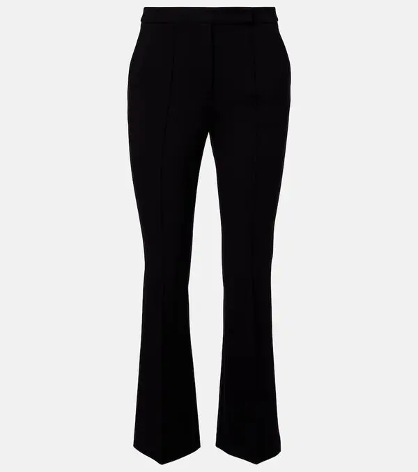 Dorothee Schumacher Emotional Essence High-rise Flared Pants - Black