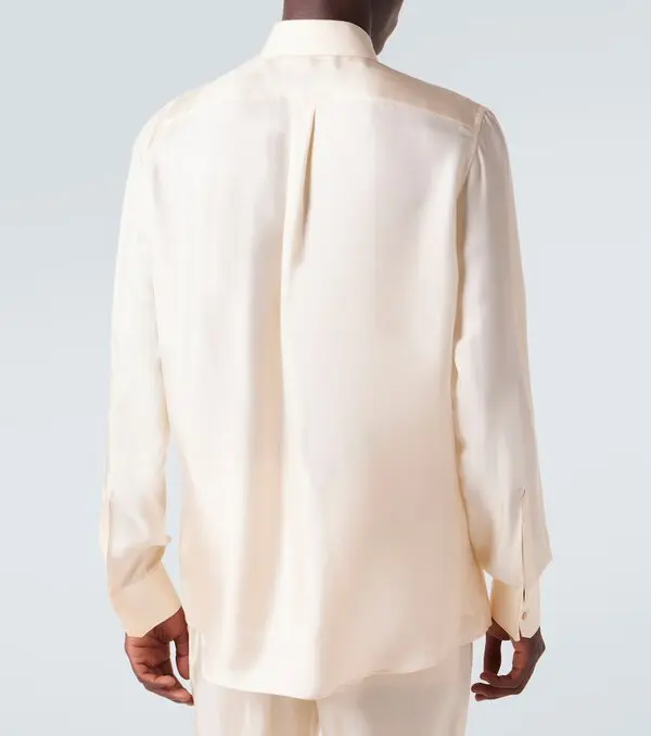 Dolce & Gabbana Silk Twill Dress Shirt