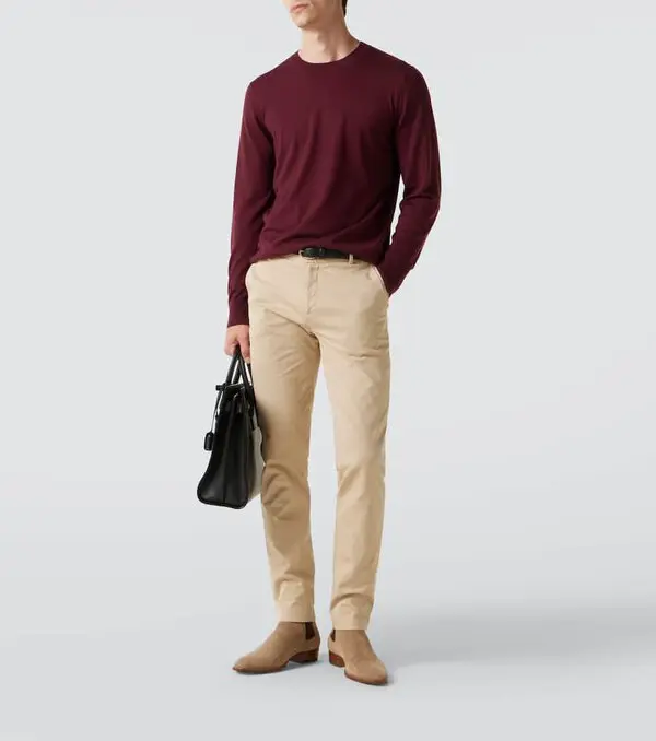 Sunspel Cotton Chinos