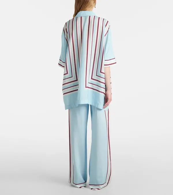 Simkhai Bowman Printed Oversized Shirt