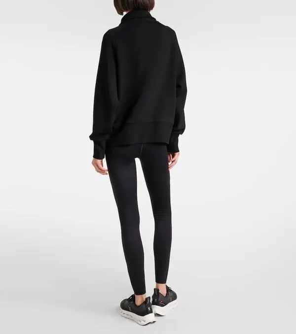 Varley Roxbury Zip-up Sweatshirt - Black