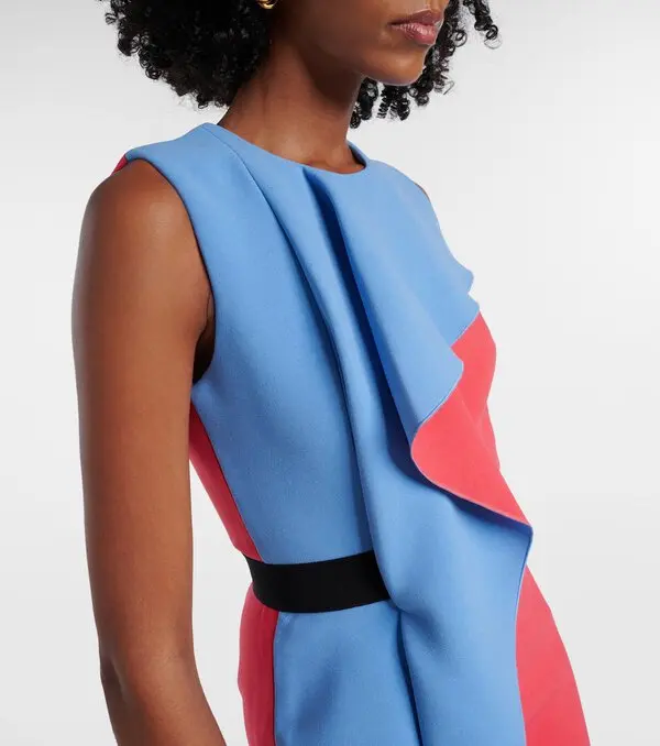 ROKSANDA Pembrook Draped Crêpe Cocktail Dress