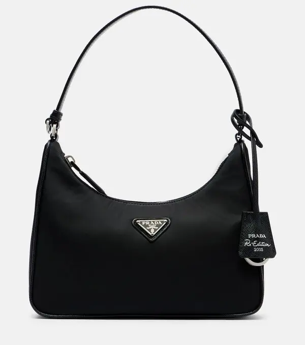 Prada Re-edition 2005 Re-nylon Shoulder Bag - Black
