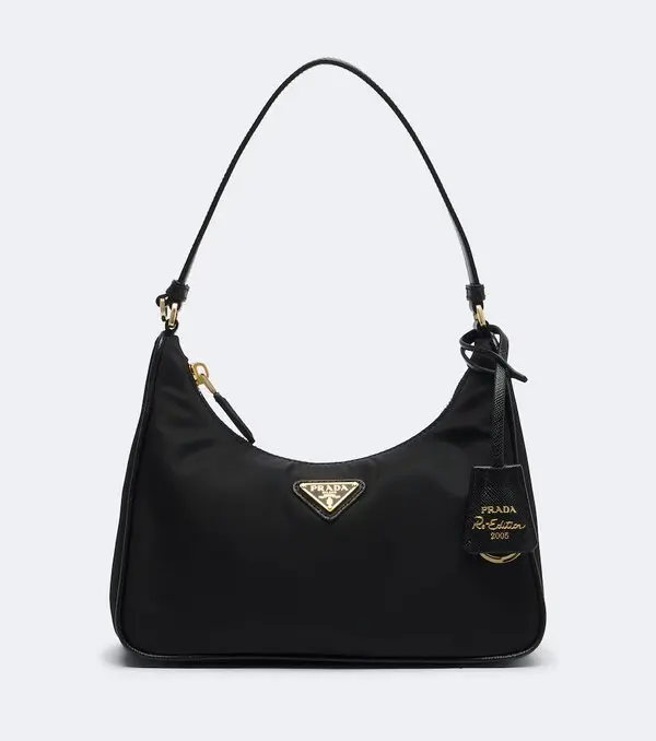 Prada Re-edition 2005 Re-nylon Shoulder Bag - Black