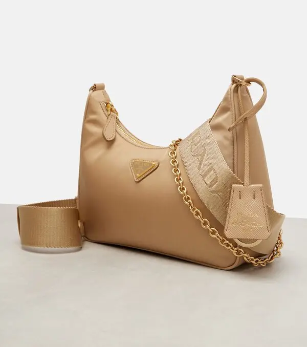 Prada Re-edition 2005 Re-nylon Shoulder Bag - Brown