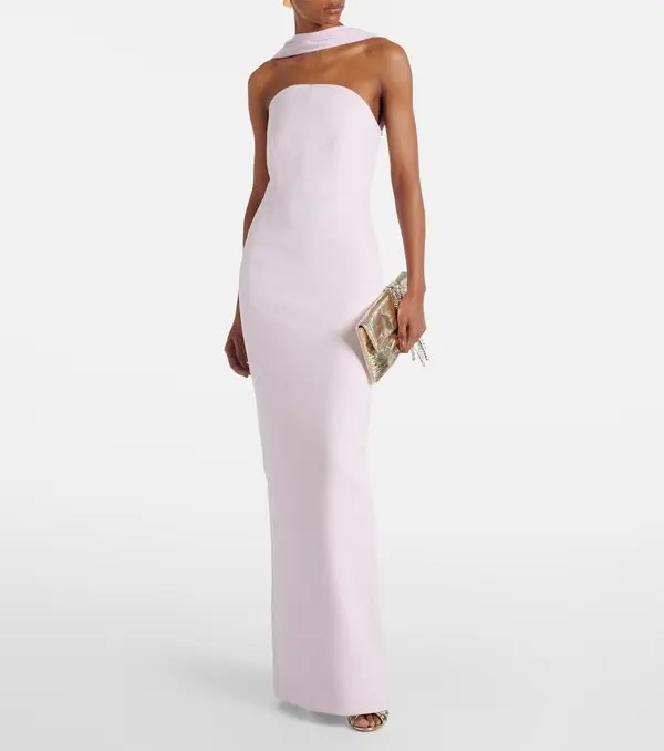 Roland Mouret Cady Gown - Pink