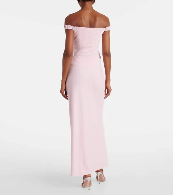 THE SEI Crêpe Maxi Skirt - Pink