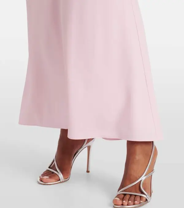 THE SEI Crêpe Maxi Skirt - Pink
