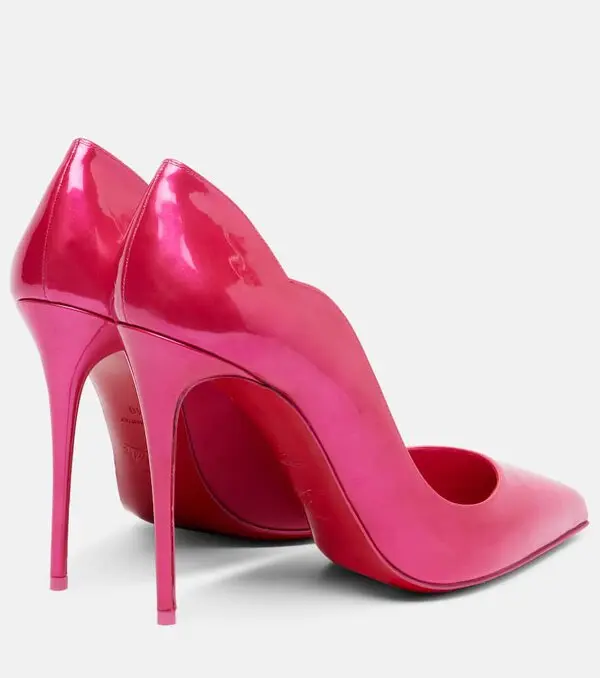 CHRISTIAN LOUBOUTIN Hot Chick 110 Patent Leather Pumps