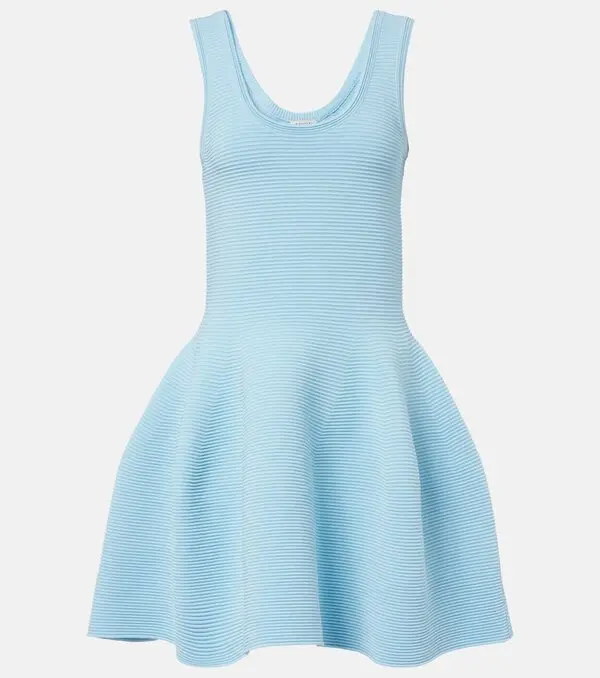 Simkhai Larina Flared Minidress - Blue