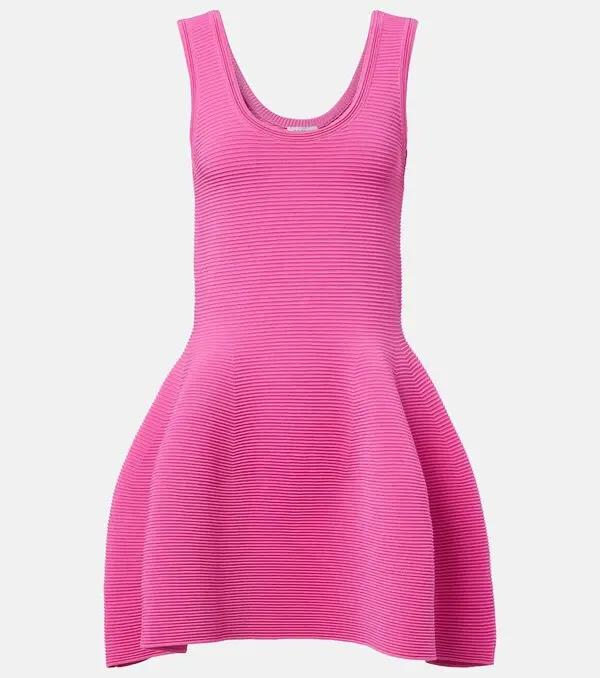 Simkhai Larina Flared Mini Dress - Pink