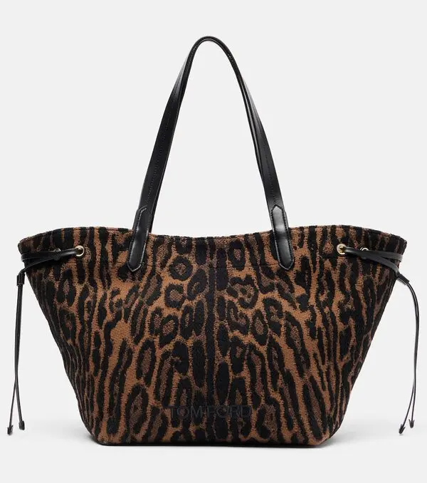 TOM FORD Jacquard Tote Bag