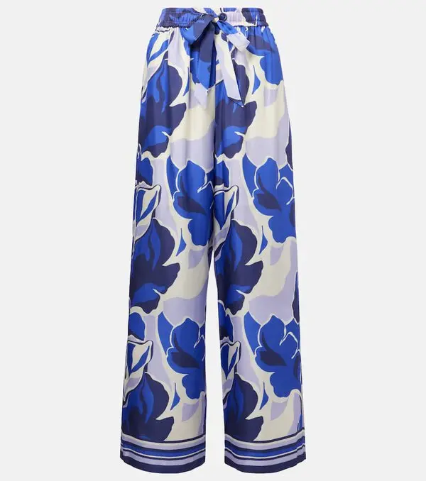 Rebecca Vallance Paros Printed Wide-leg Pants - Multicoloured