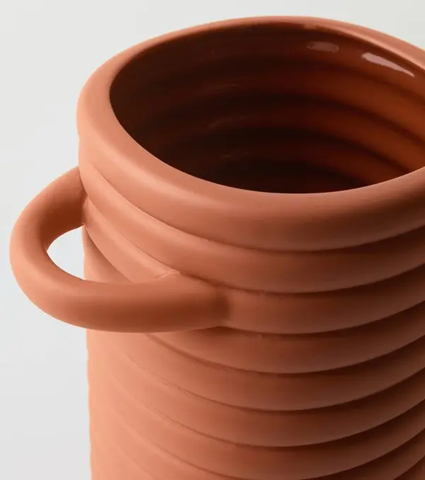 POLSPOTTEN Namobo Small Terracotta Plant Pot