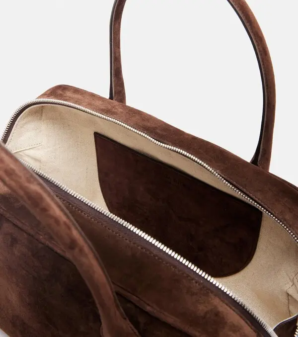 Magda Butrym Brigitte Small Suede Shoulder Bag - Brown