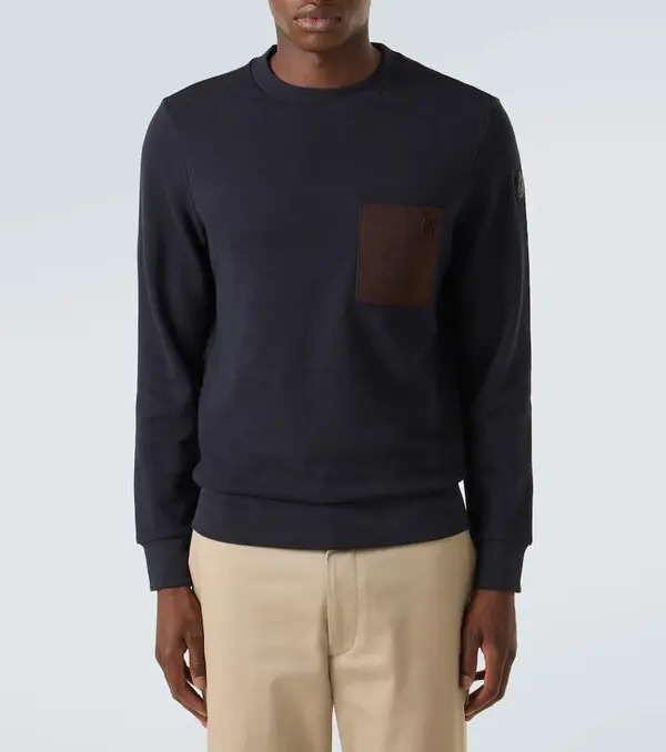 Moncler Cotton And Cashmere Sweatshirt