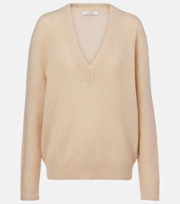 Dorothee Schumacher Luxury Love Cashmere Sweater - Beige